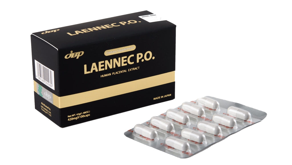 JBP Laennec PO Placenta Extract - Capsules - Authentic Laennec and ...