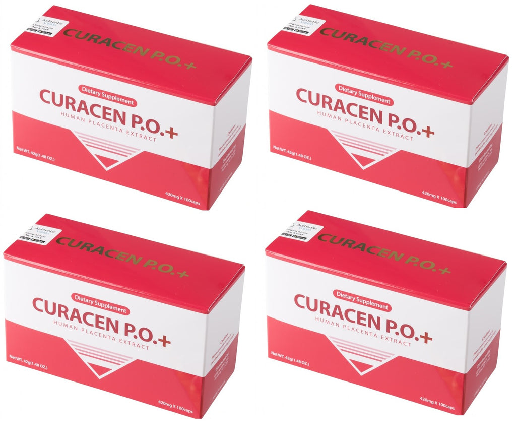 Curacen PO human placental capsules (100/box) - 25% off | JBP-USA